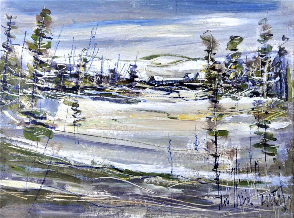 Scène d’Hiver – Paul-Émile Genest – Ville Aime Art